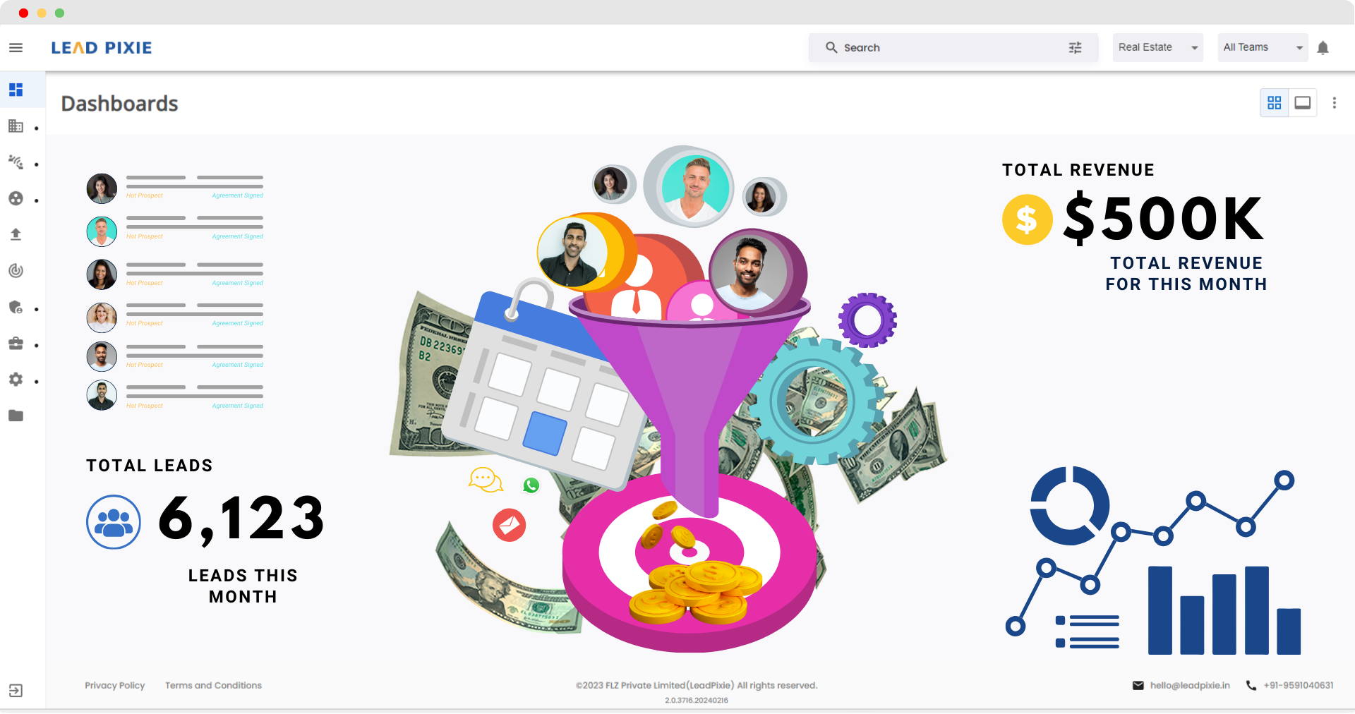 LeadPixie | Sales & Marketing CRM with Lead Generation for Small Businesses